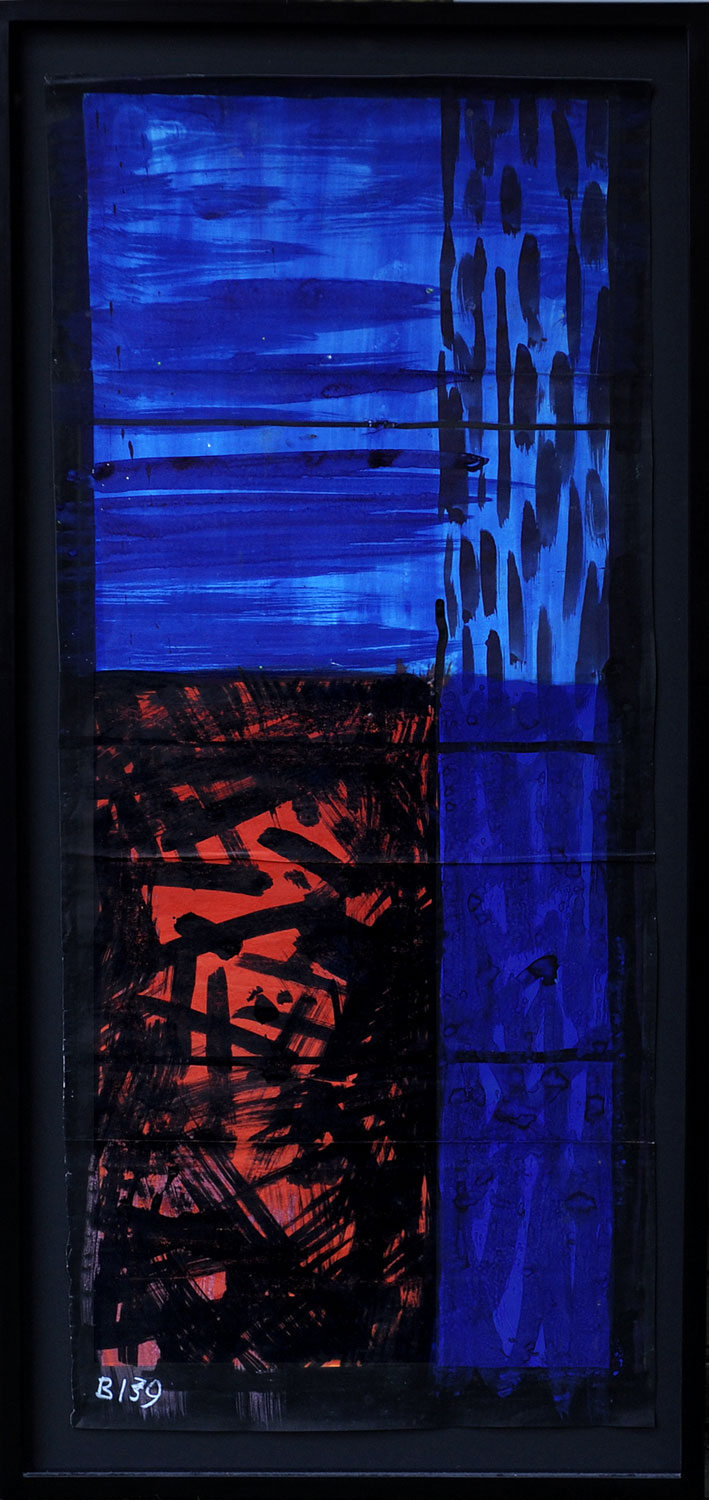 John Piper Cartoon for Coventry Baptistry Window B139 – Goldmark