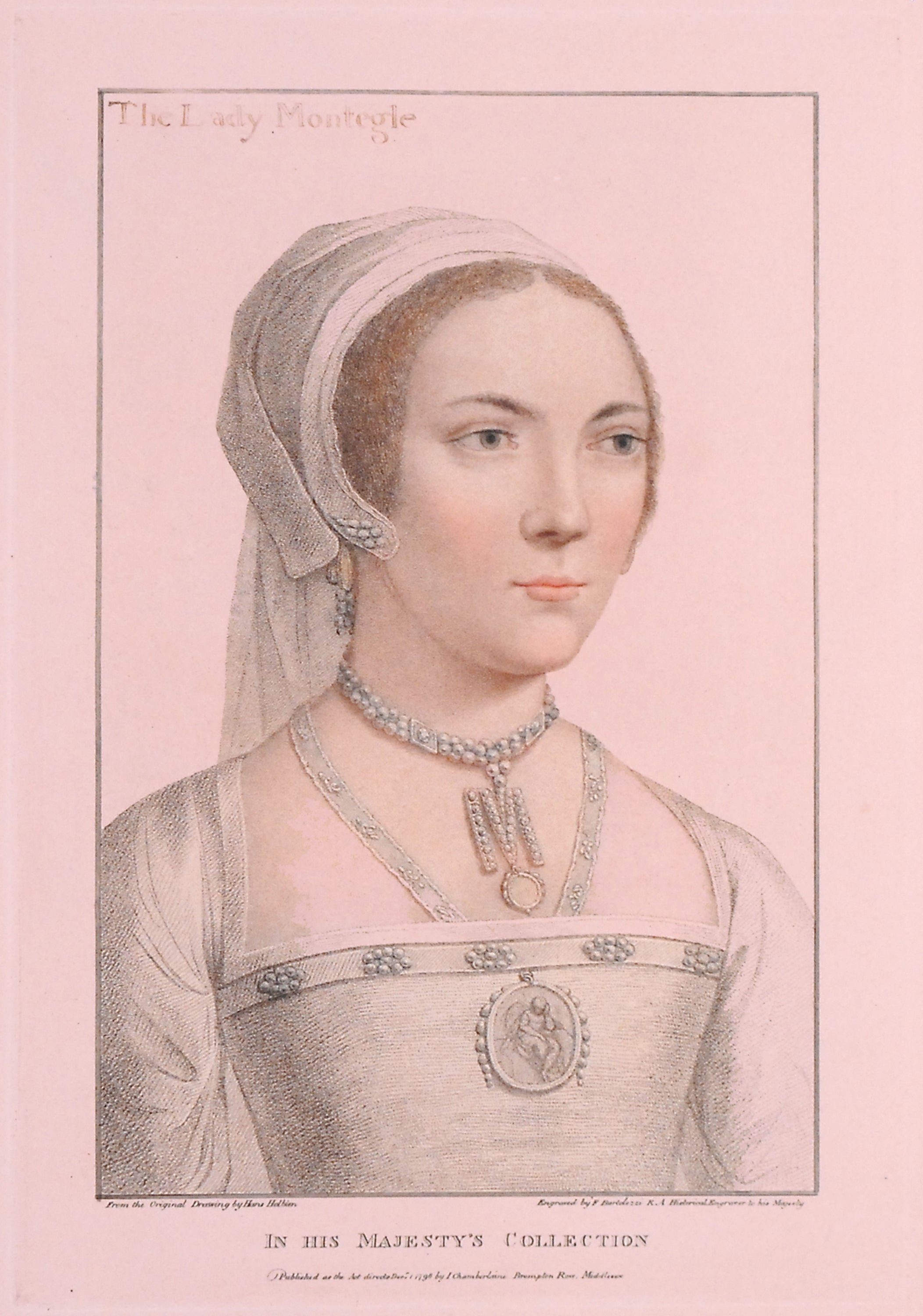 Francesco Bartolozzi Lady Mary Mounteagle – Goldmark
