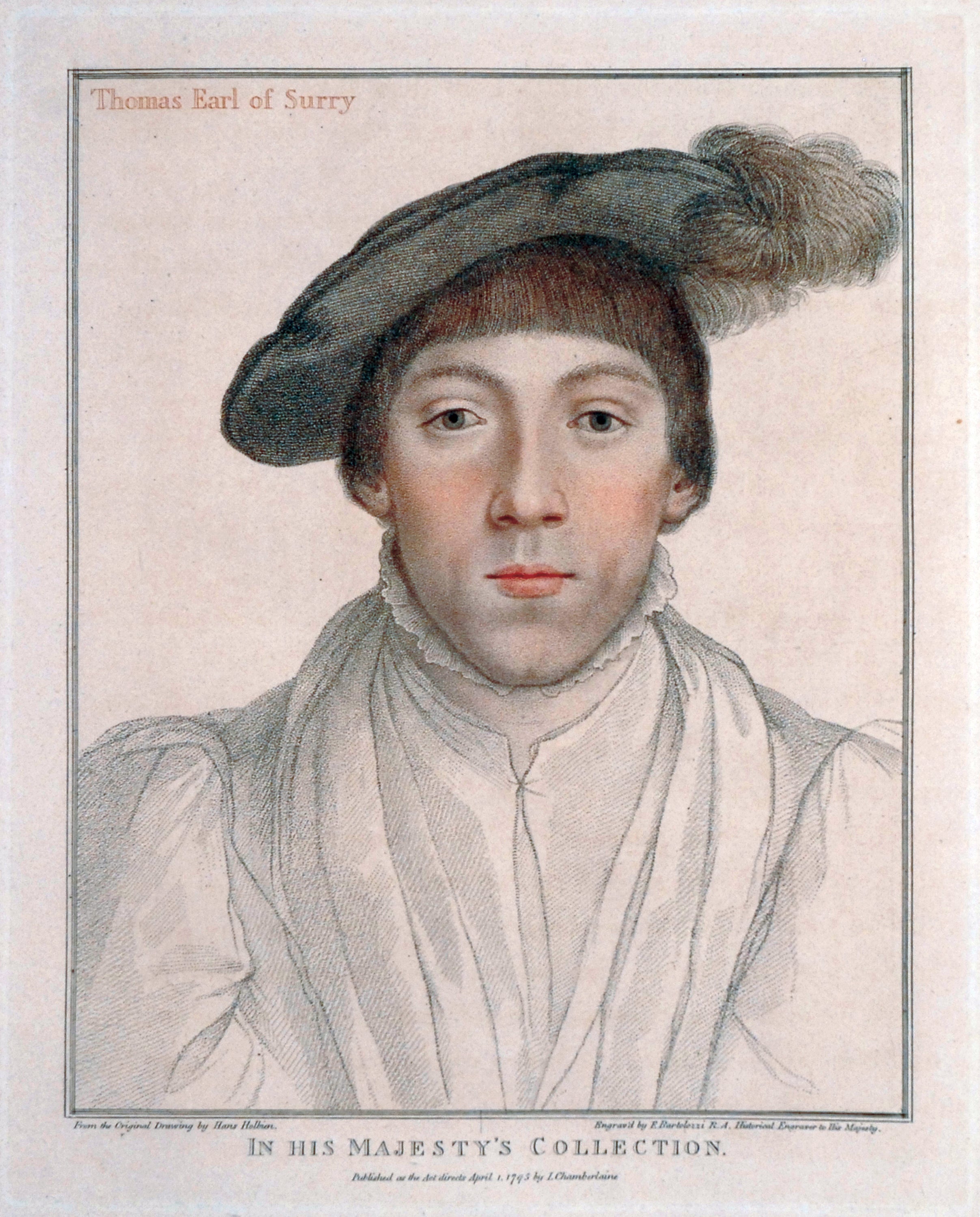 Francesco Bartolozzi Thomas Earl of Surrey – Goldmark