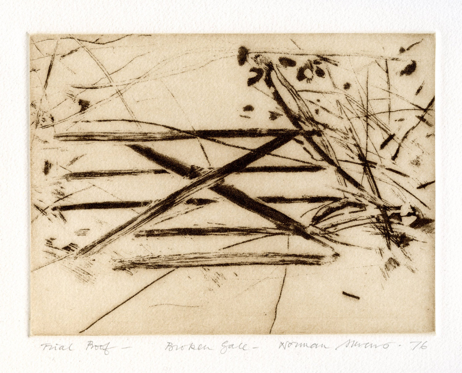 Norman Stevens Broken gate – Goldmark