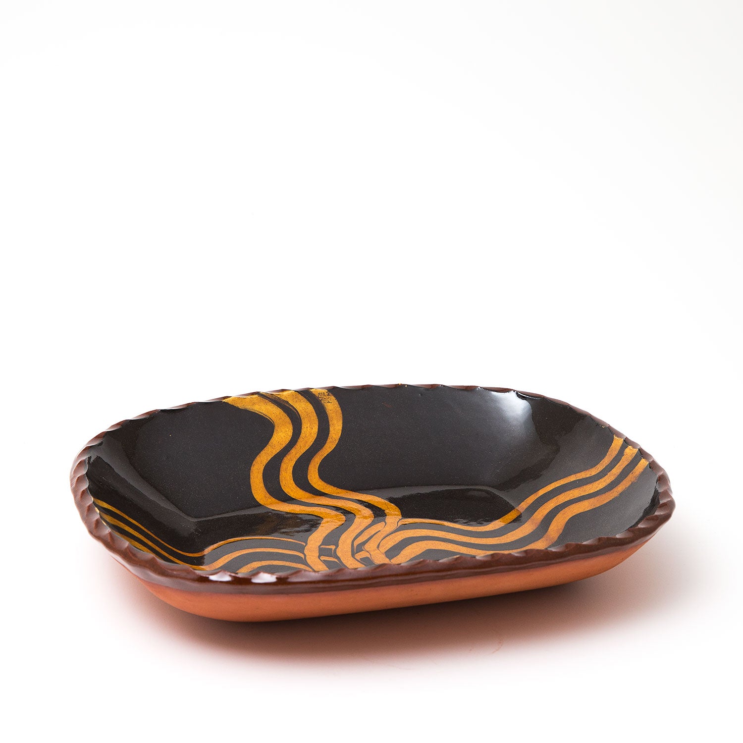 Large Rectangular Shallow Dish – Goldmark