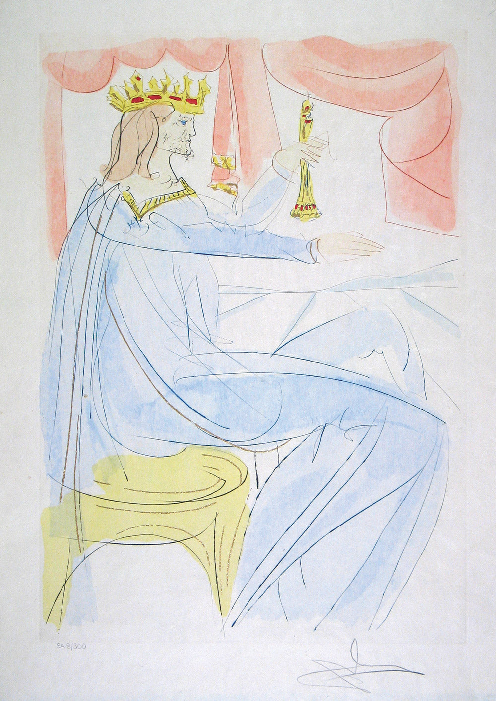 Salvador Dali King Solomon – Goldmark