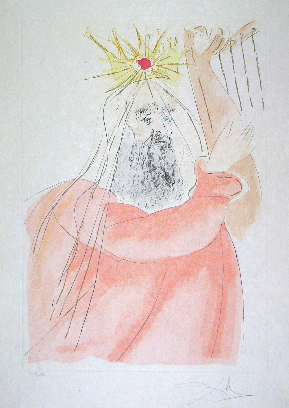 Salvador Dali King David – Goldmark