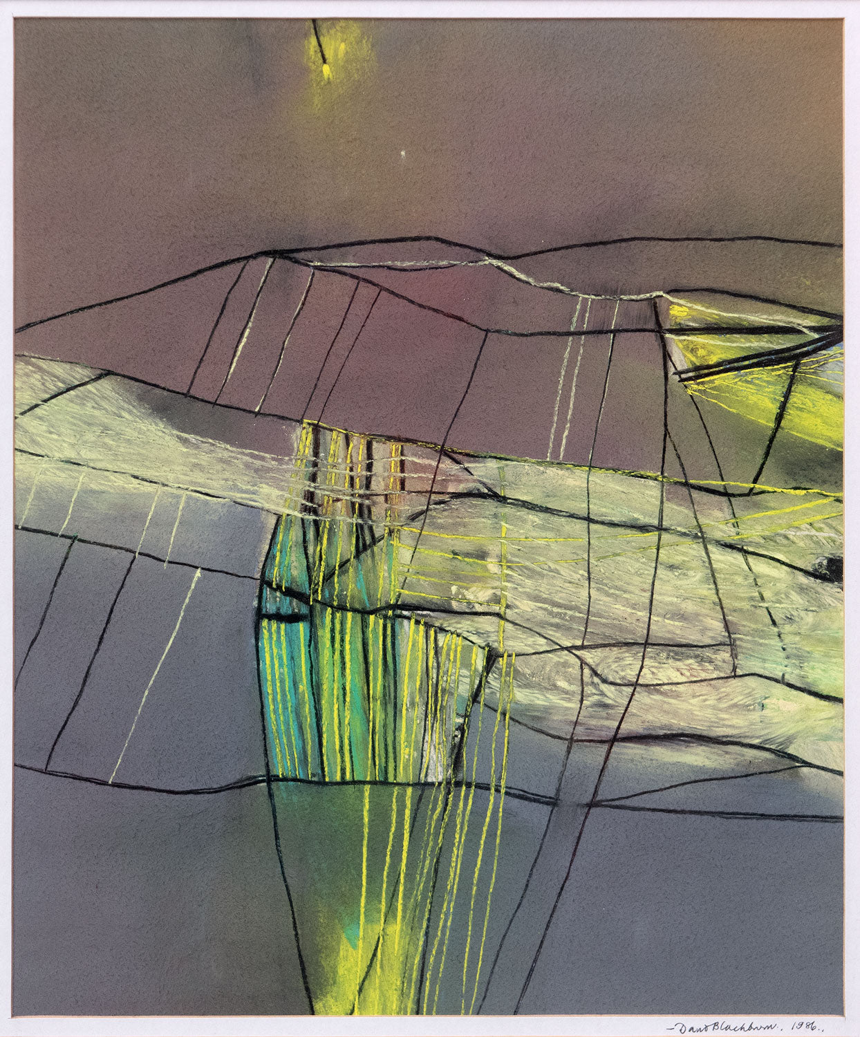 David Blackburn Snow Landscape- Holme – Goldmark