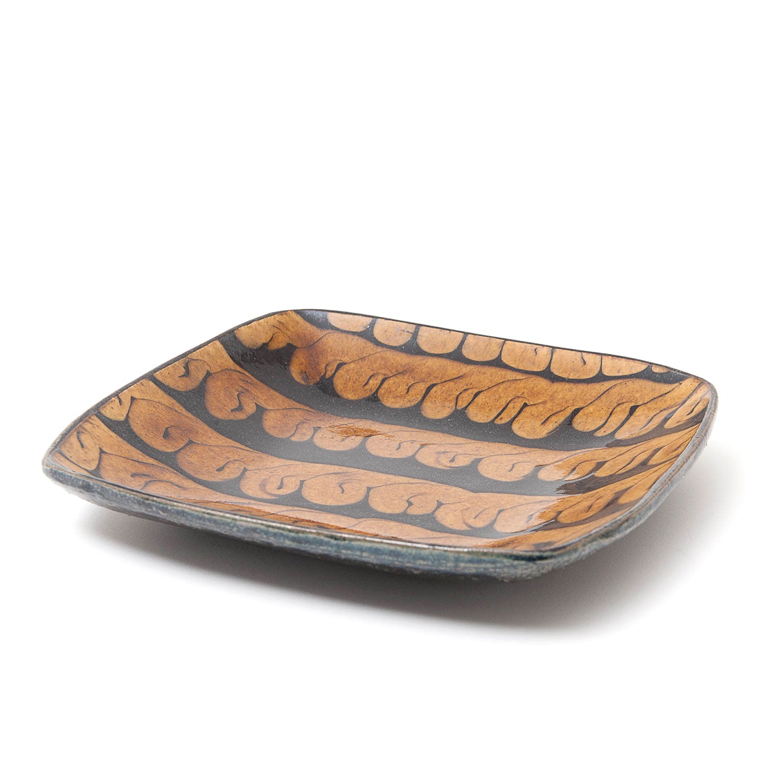 Press Moulded Square Dish – Goldmark