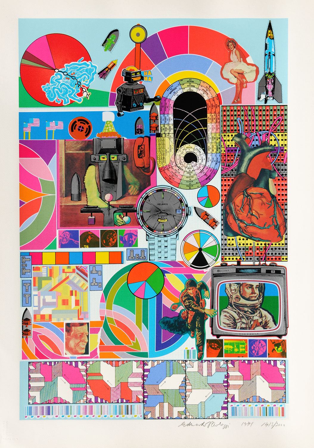 Eduardo Paolozzi B.A.S.H – Goldmark