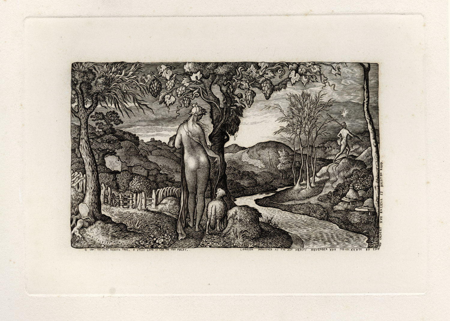 Edward Calvert The Bride – Goldmark