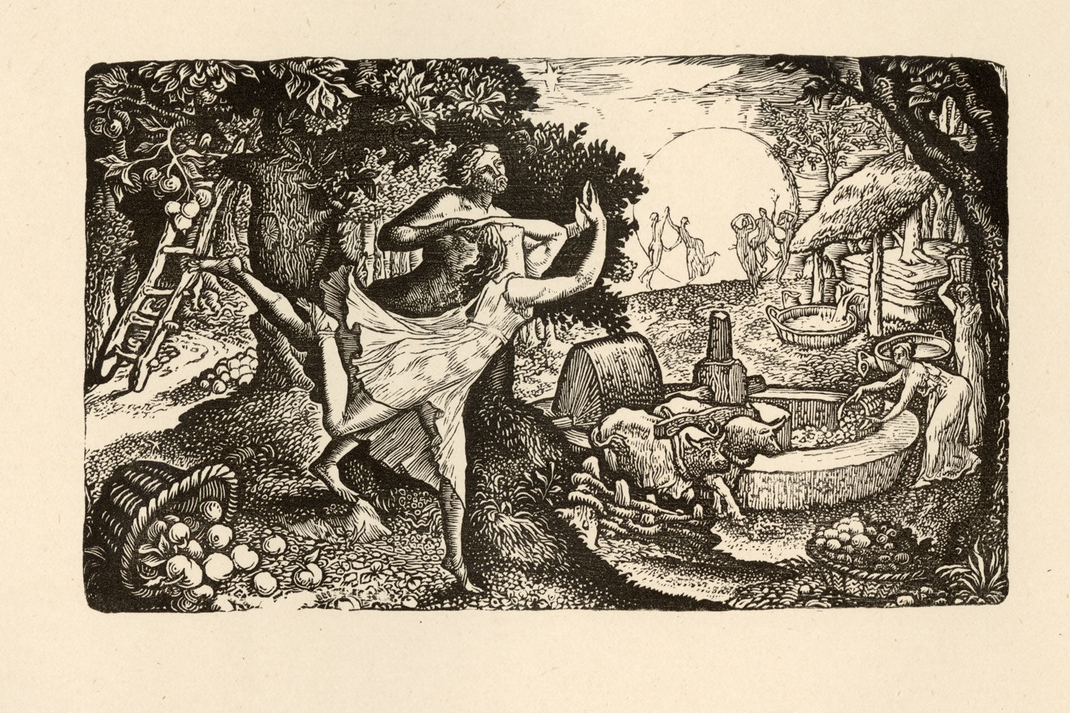 Edward Calvert The Cyder Feast – Goldmark