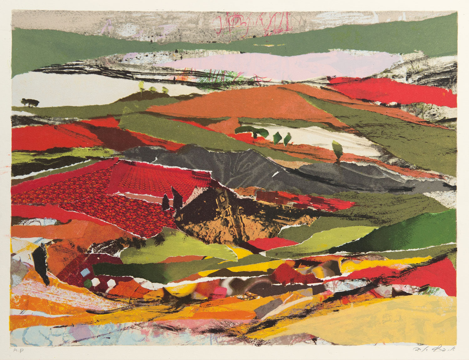 Esther Peretz-Arad Landscape – Goldmark