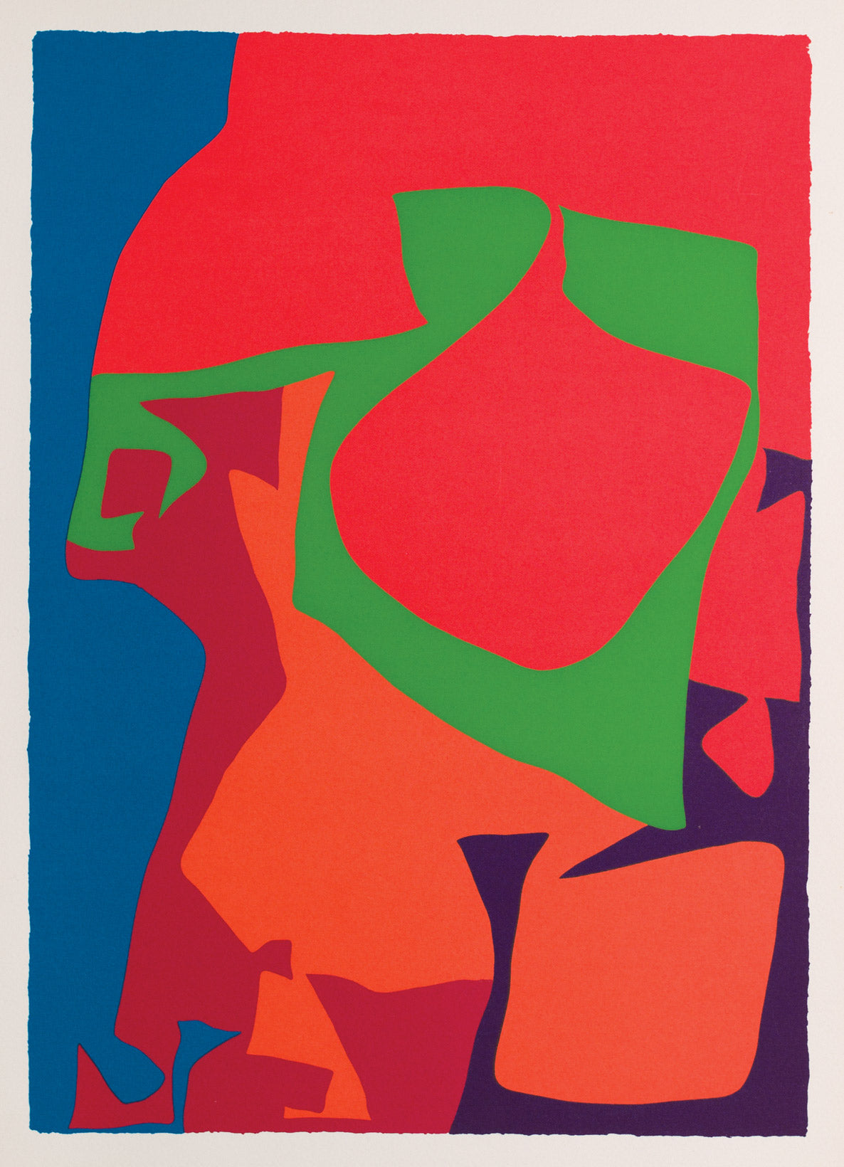 Patrick Heron First Vertical Screenprint: 1976 – Goldmark
