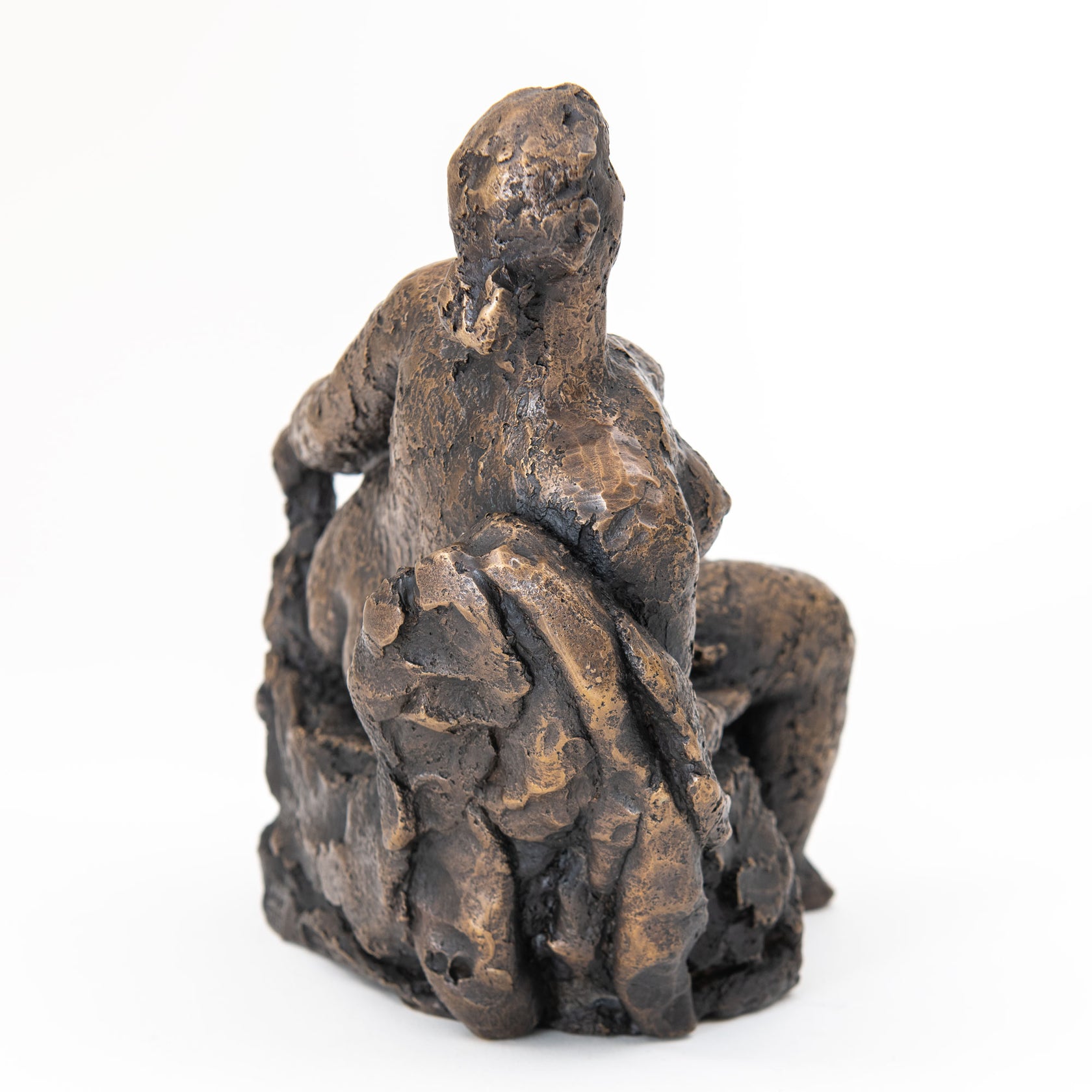 Frank Dobson Seated Leaning Figure – Goldmark