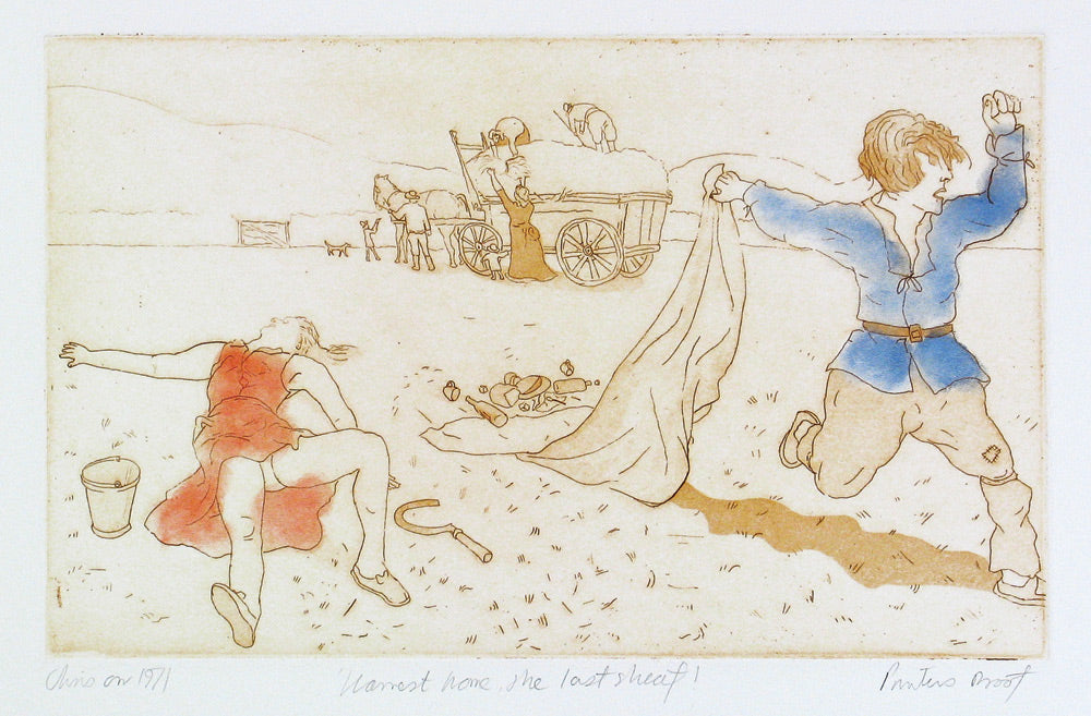 Chris Orr Harvest home! The last sheaf – Goldmark