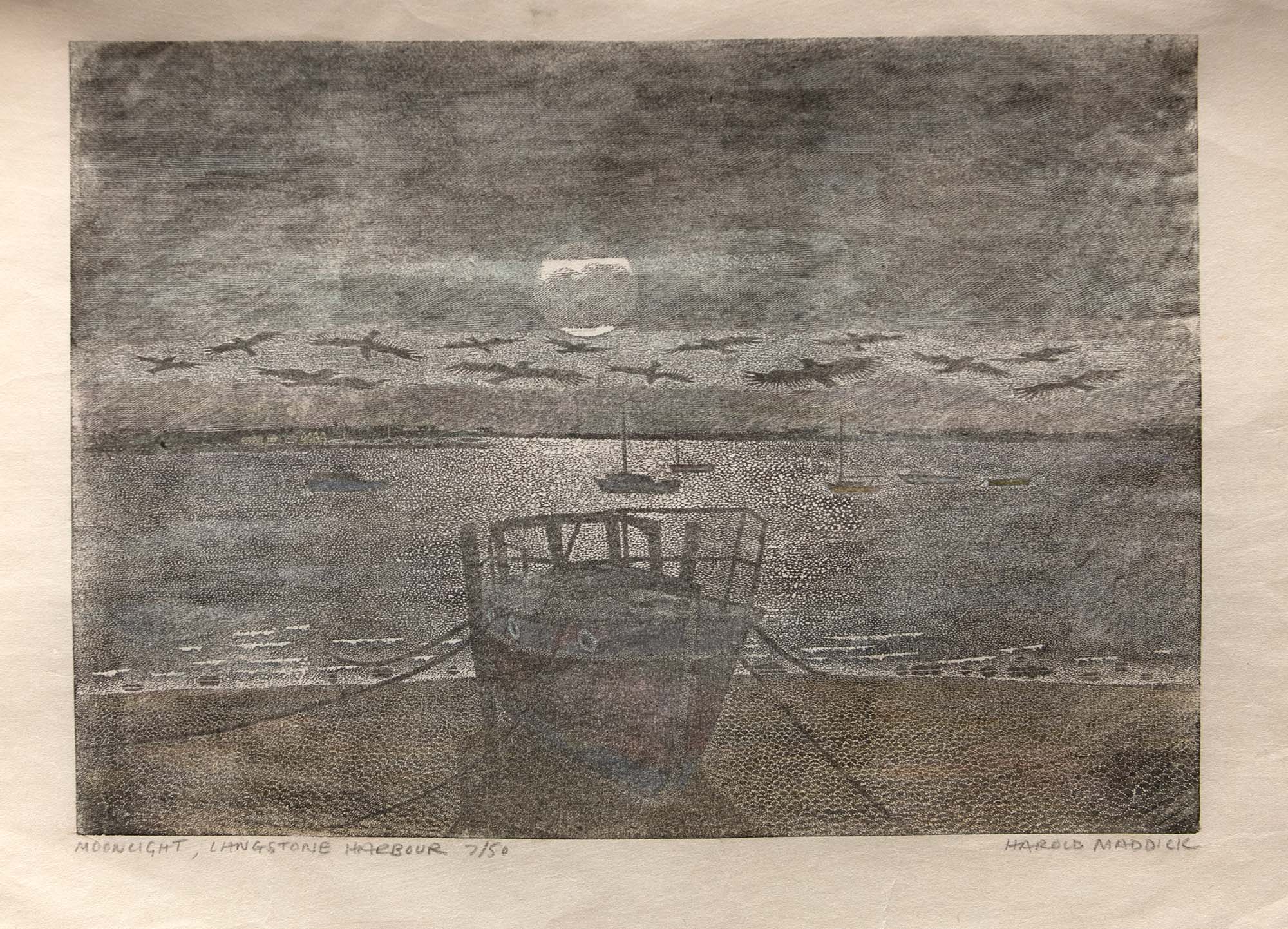Harold Maddick Moonlight, Langstone Harbour – Goldmark