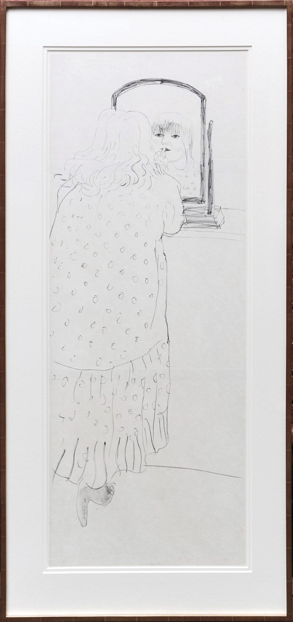 Ann Putting on Lipstick – Goldmark