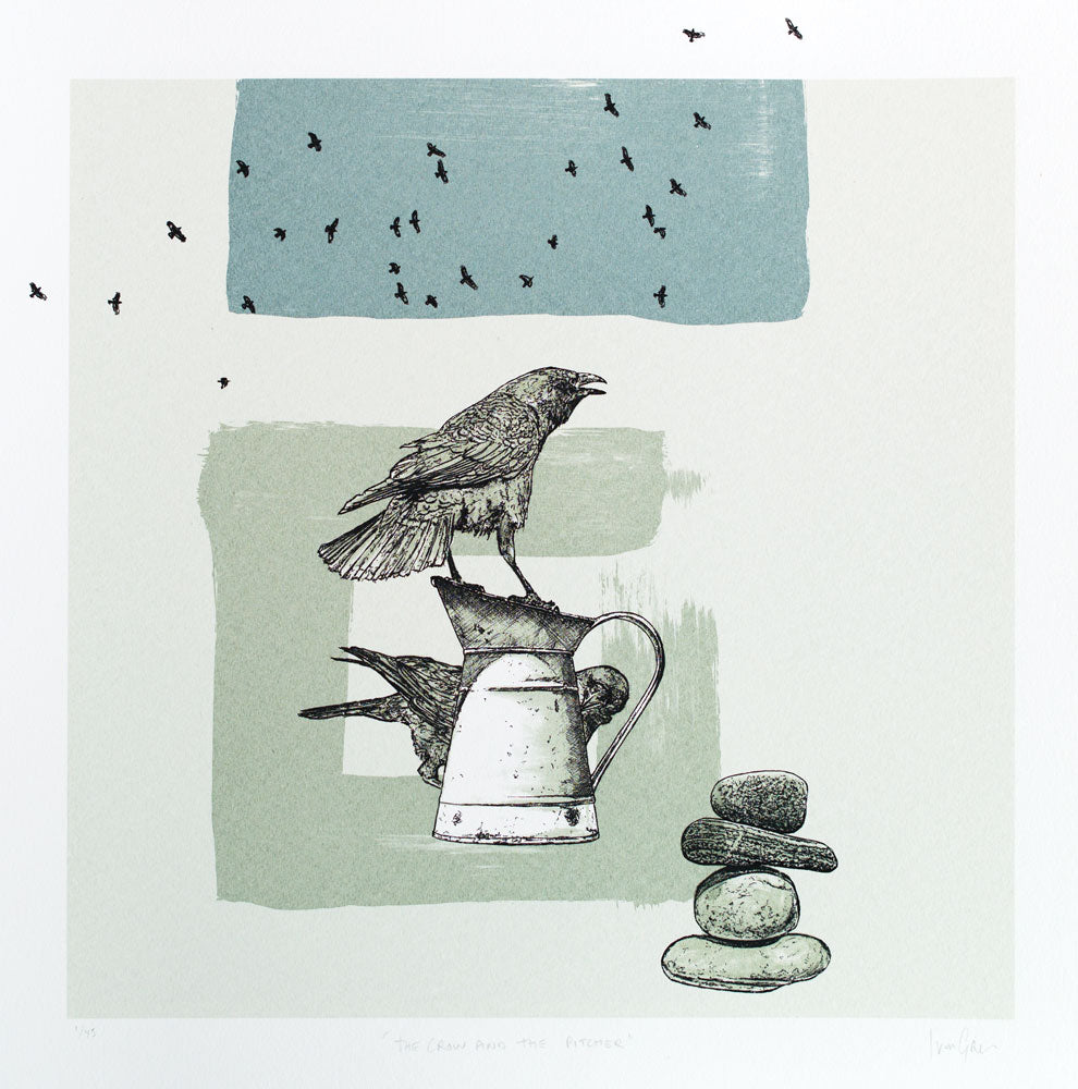 Ivan Green The Crow and the Pitcher – Goldmark