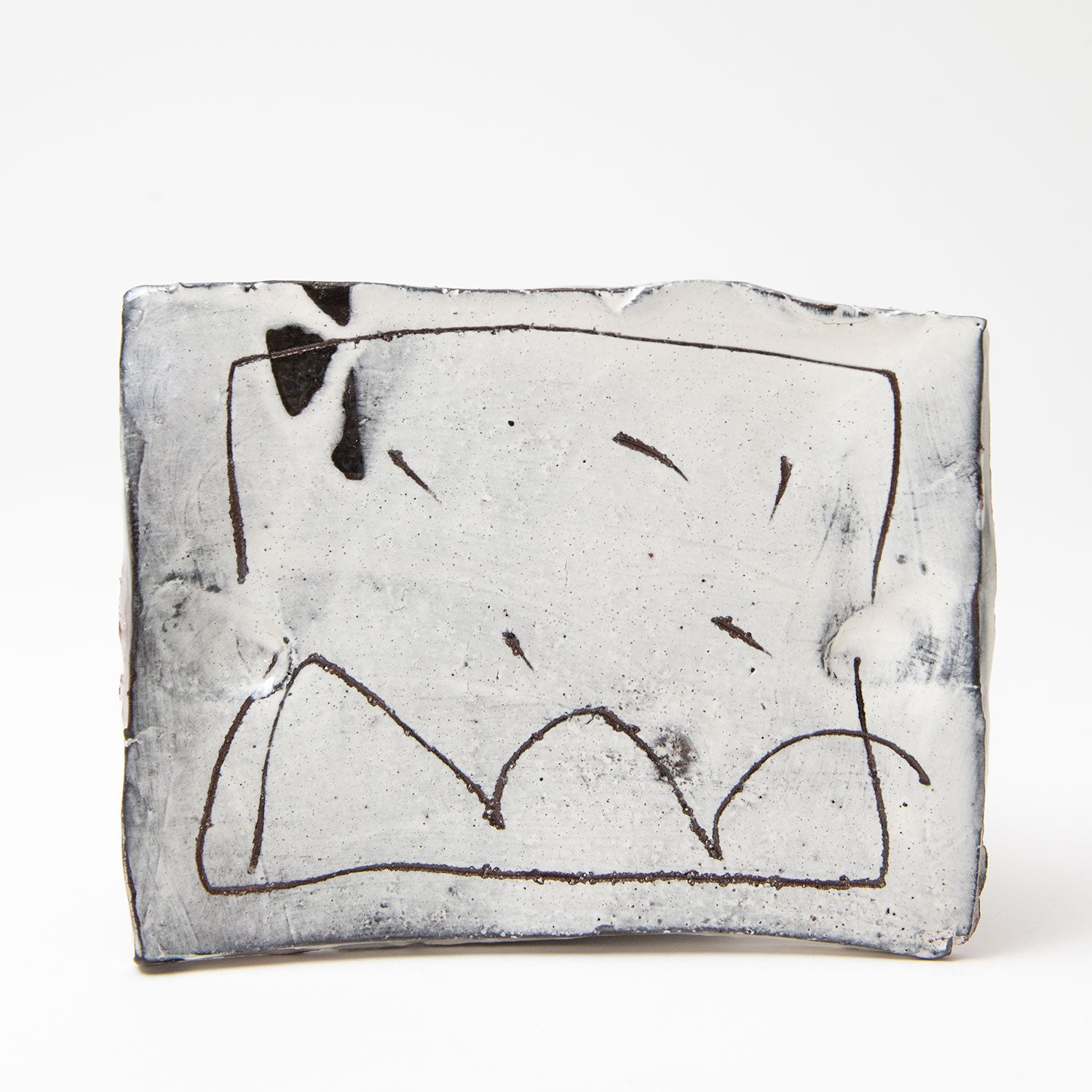 Jean-Nicolas Gérard Small Rectangular Slab Platter – Goldmark