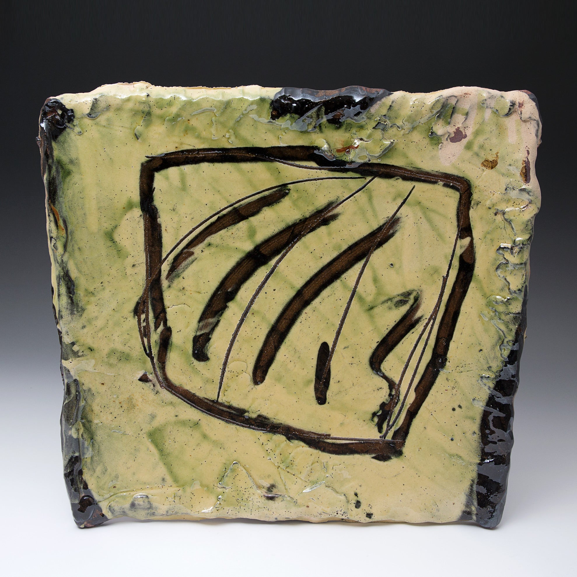 Large Square Slab Dish – Goldmark