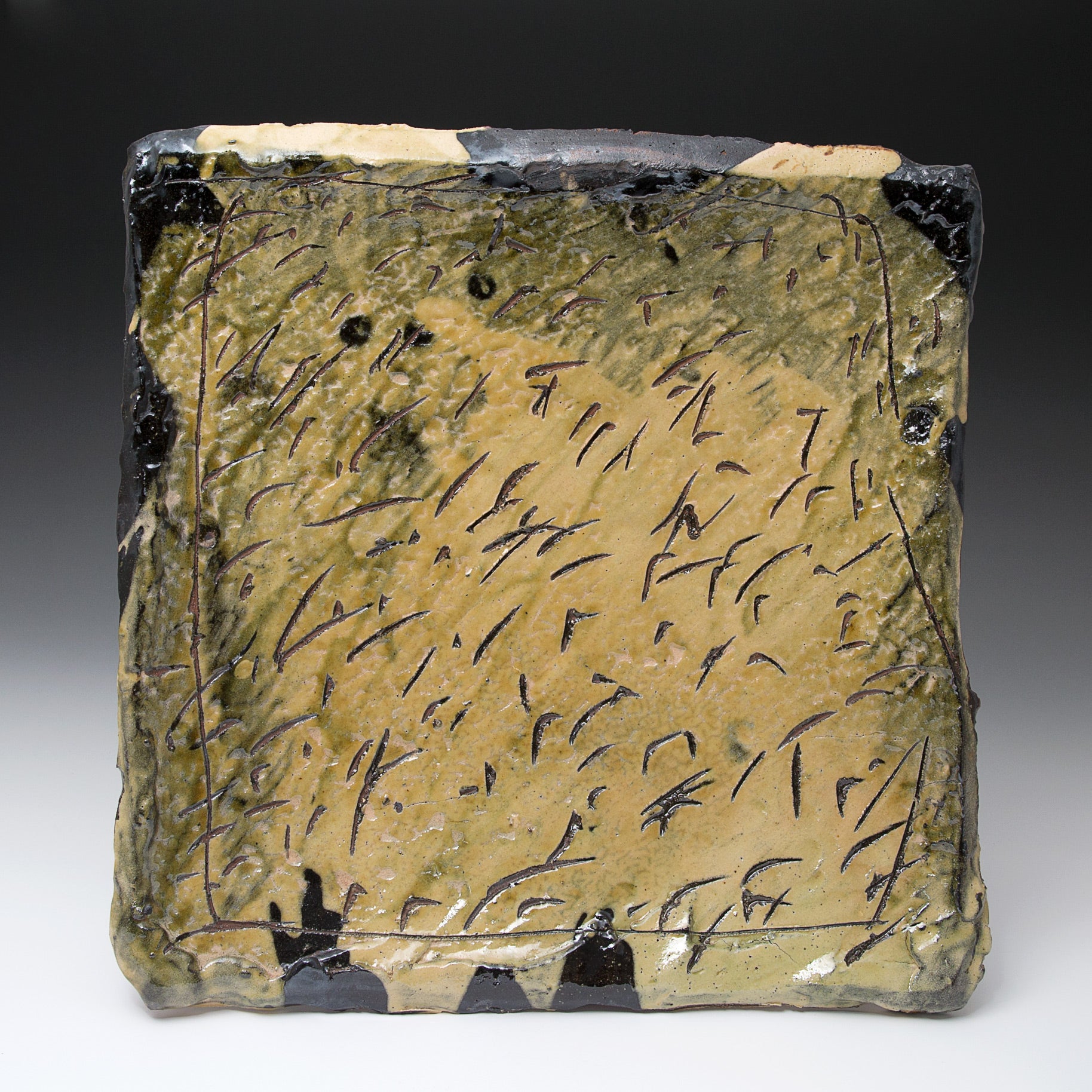 Large Square Slab Dish – Goldmark