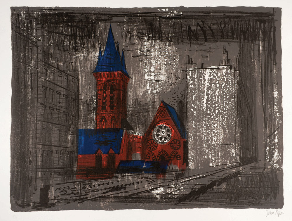 John Piper St James the Less, Westminster, by G. E. Street – Goldmark