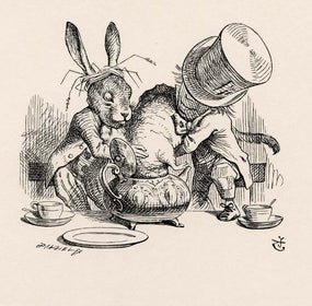 Sir John Tenniel Alice's Adventures in Wonderland & Through the Looking ...
