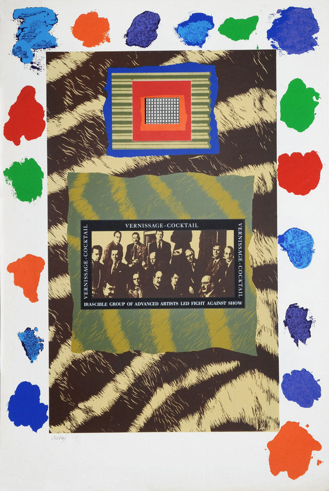 R B Kitaj Vernissage- Cocktail – Goldmark