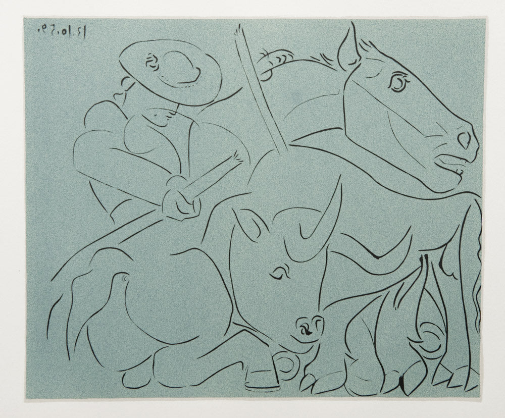 Pablo Picasso The Broken Lance - Linogravures – Goldmark