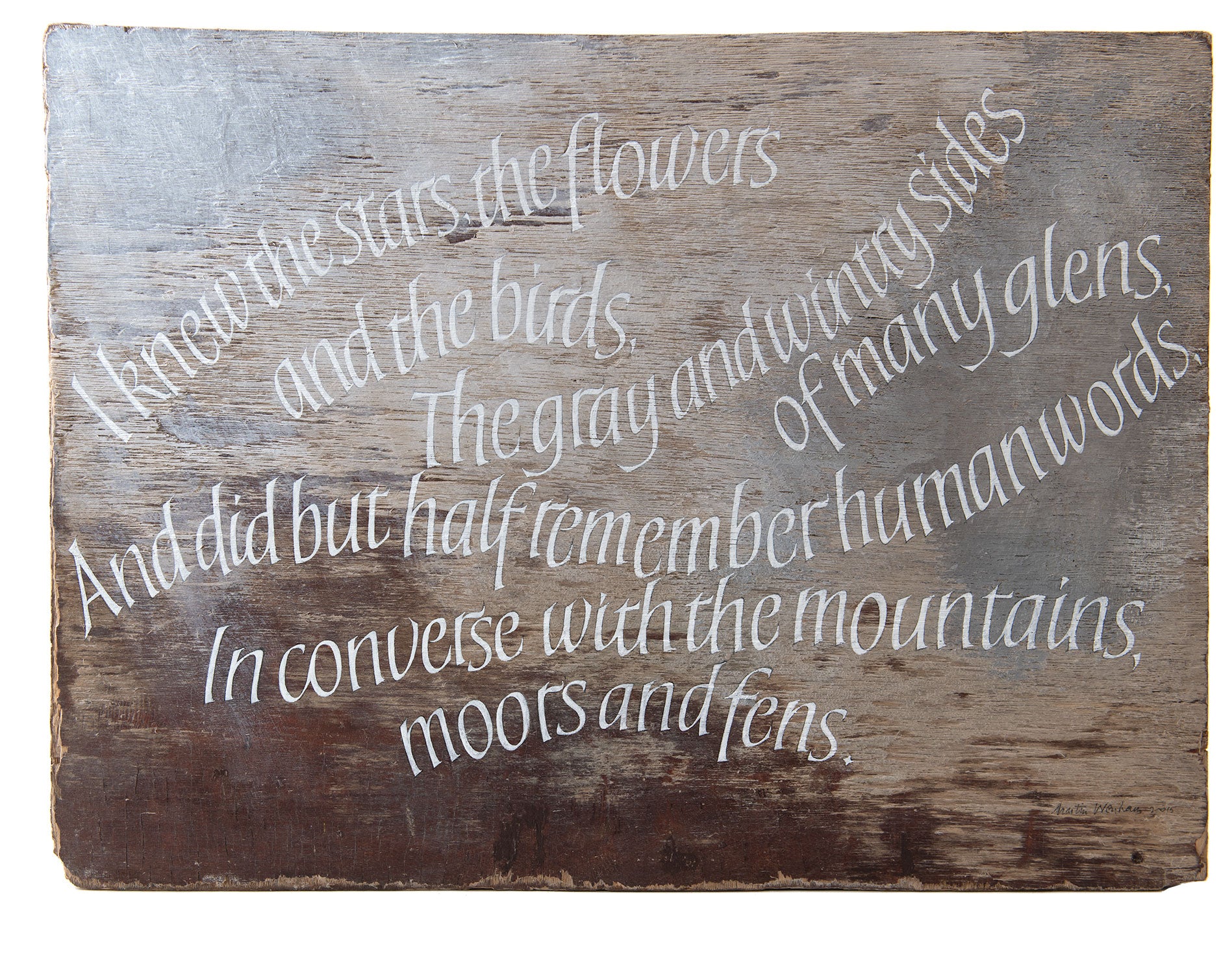 Martin Wenham From the morning to the night – Goldmark