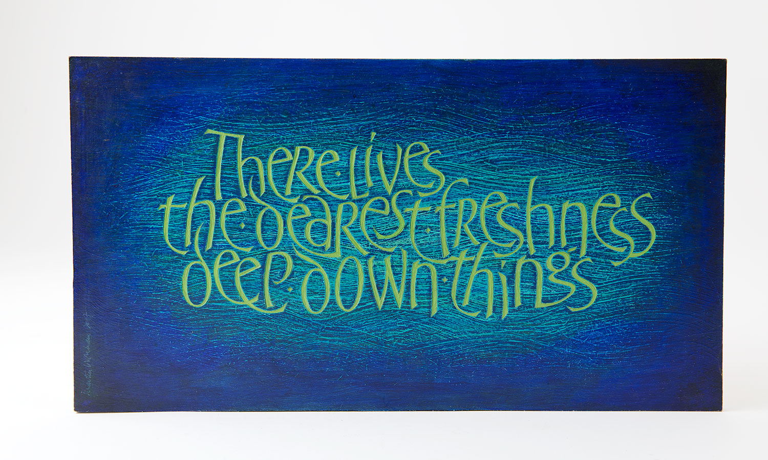 Martin Wenham Nature is Never Spent – Goldmark