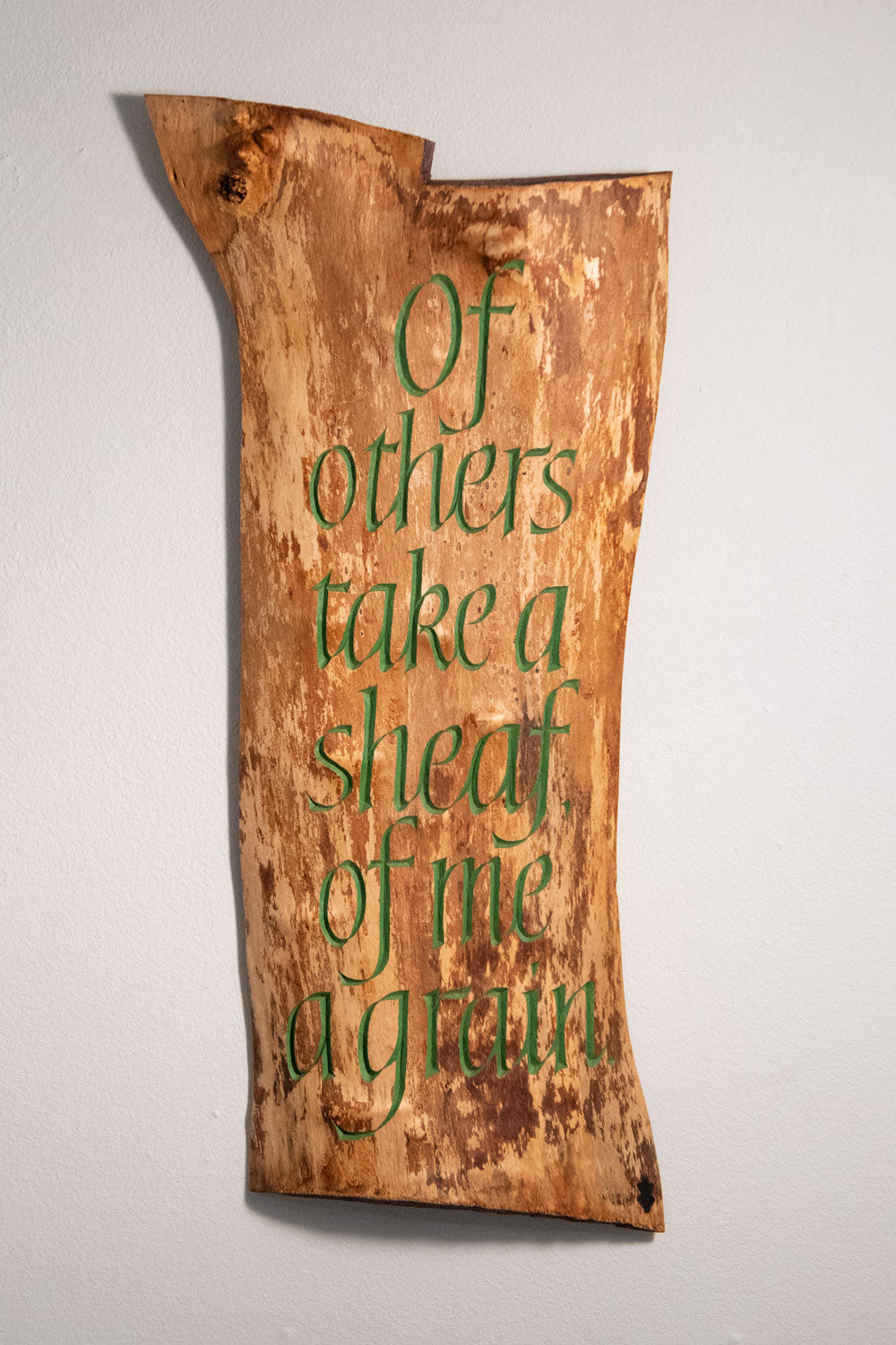 Martin Wenham Of Me a Grain – Goldmark