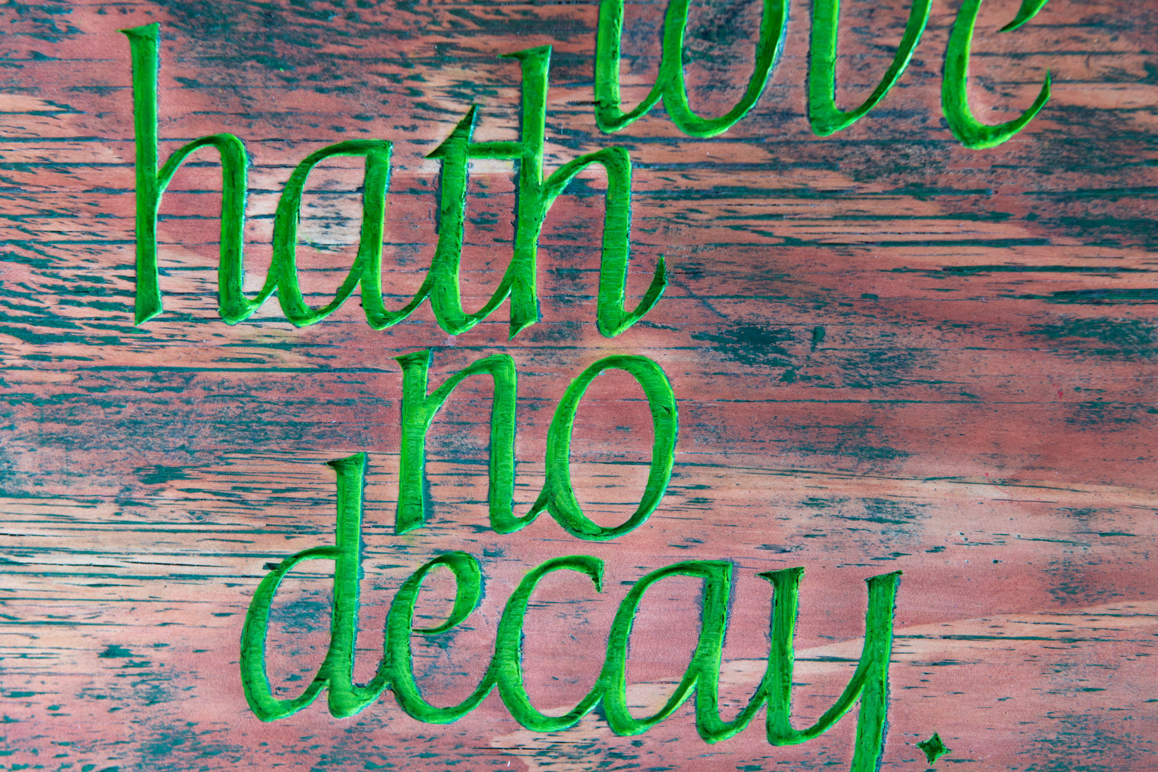 Martin Wenham No Decay No. 4 – Goldmark