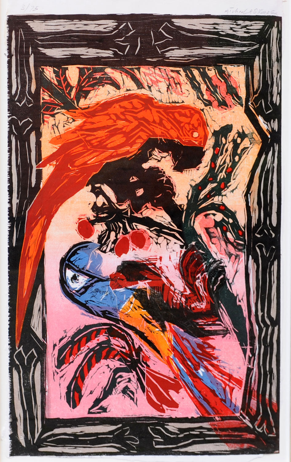Michael Rothenstein Macaws II – Goldmark