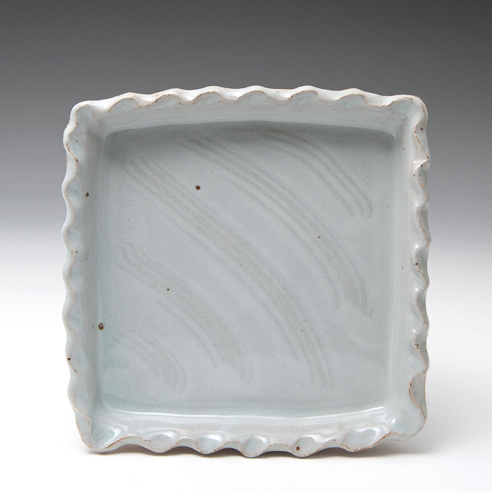 Square Crimped Edge Pie Dish – Goldmark