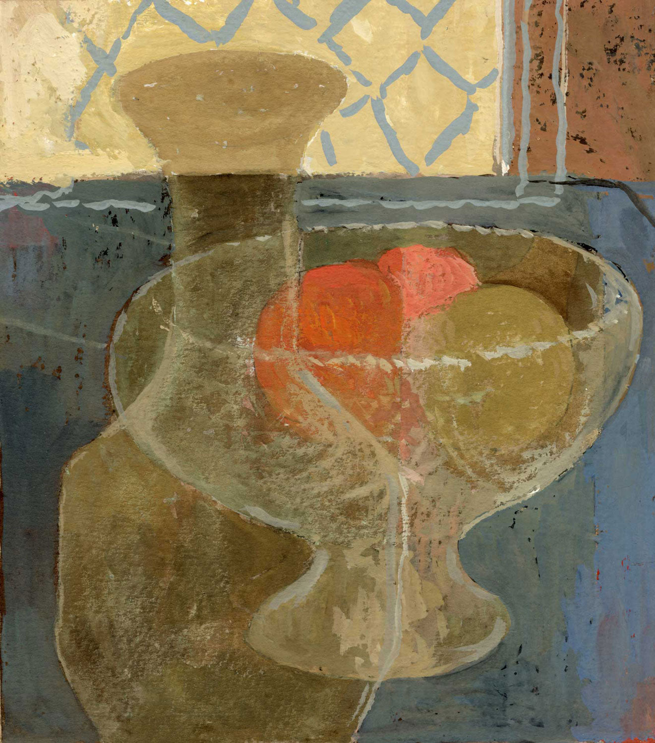 Morwenna Thistlethwaite Fruit in a Glass Bowl – Goldmark