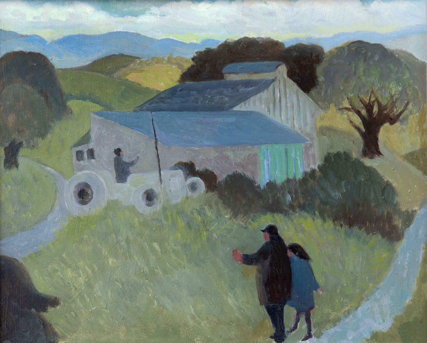 Morwenna Thistlethwaite Walk across the Farm – Goldmark