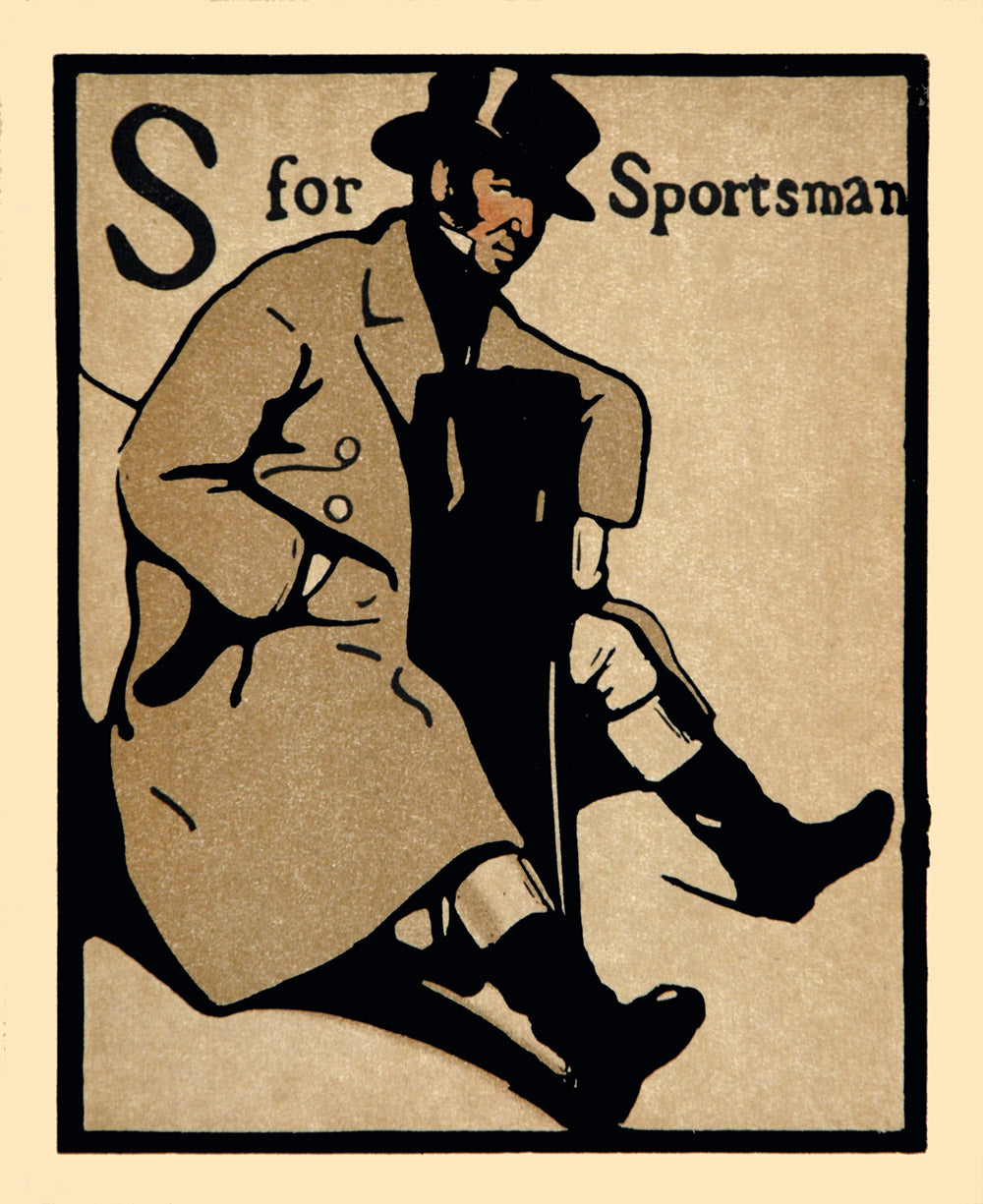 William Nicholson S for Sportsman – Goldmark