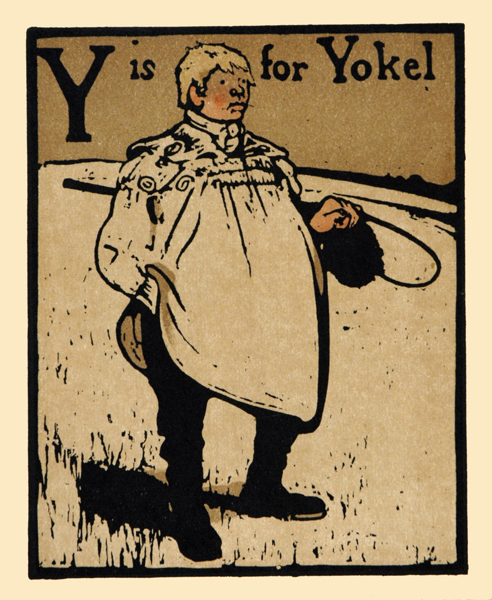 William Nicholson Y is for Yokel – Goldmark