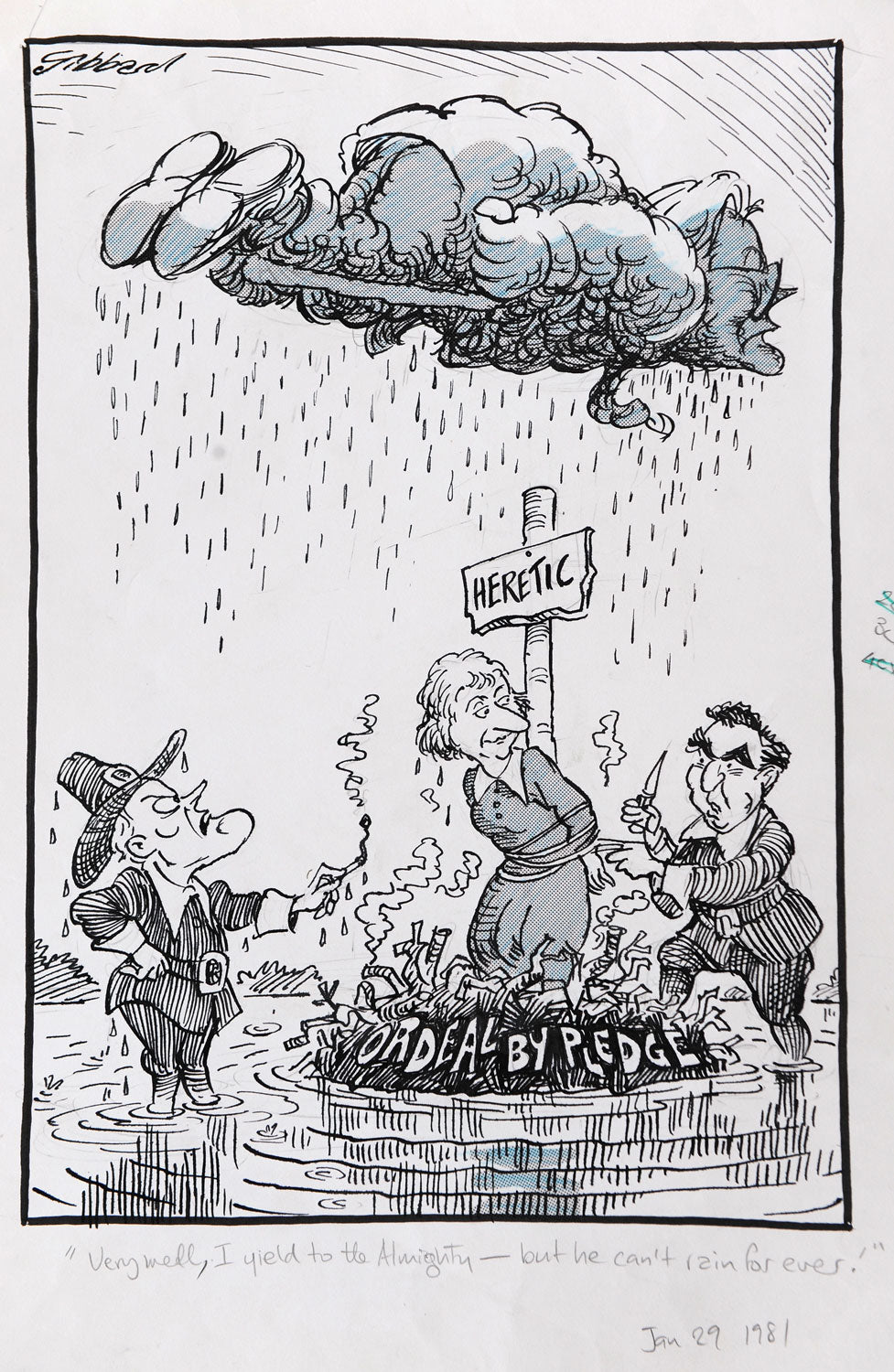 Les Gibbard Ordeal by Pledge – Goldmark