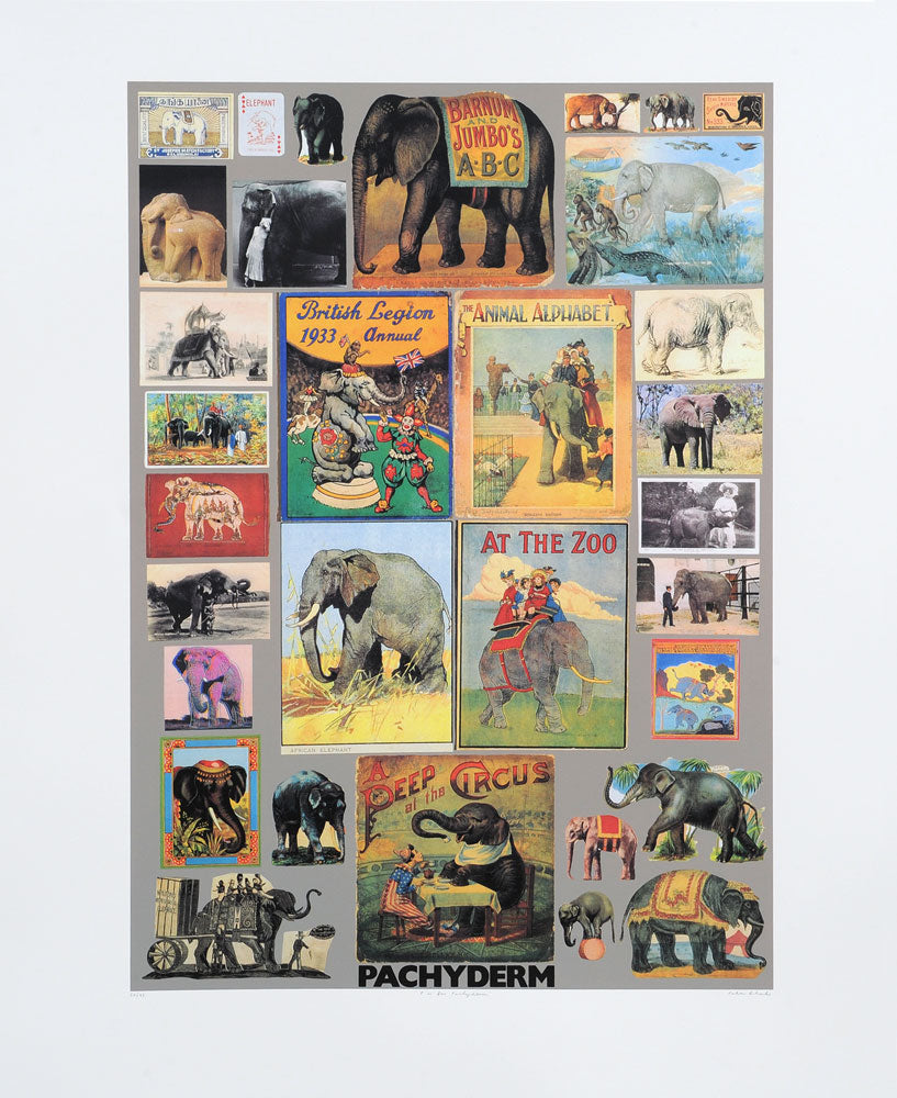 Peter Blake P is for Pachyderm – Goldmark