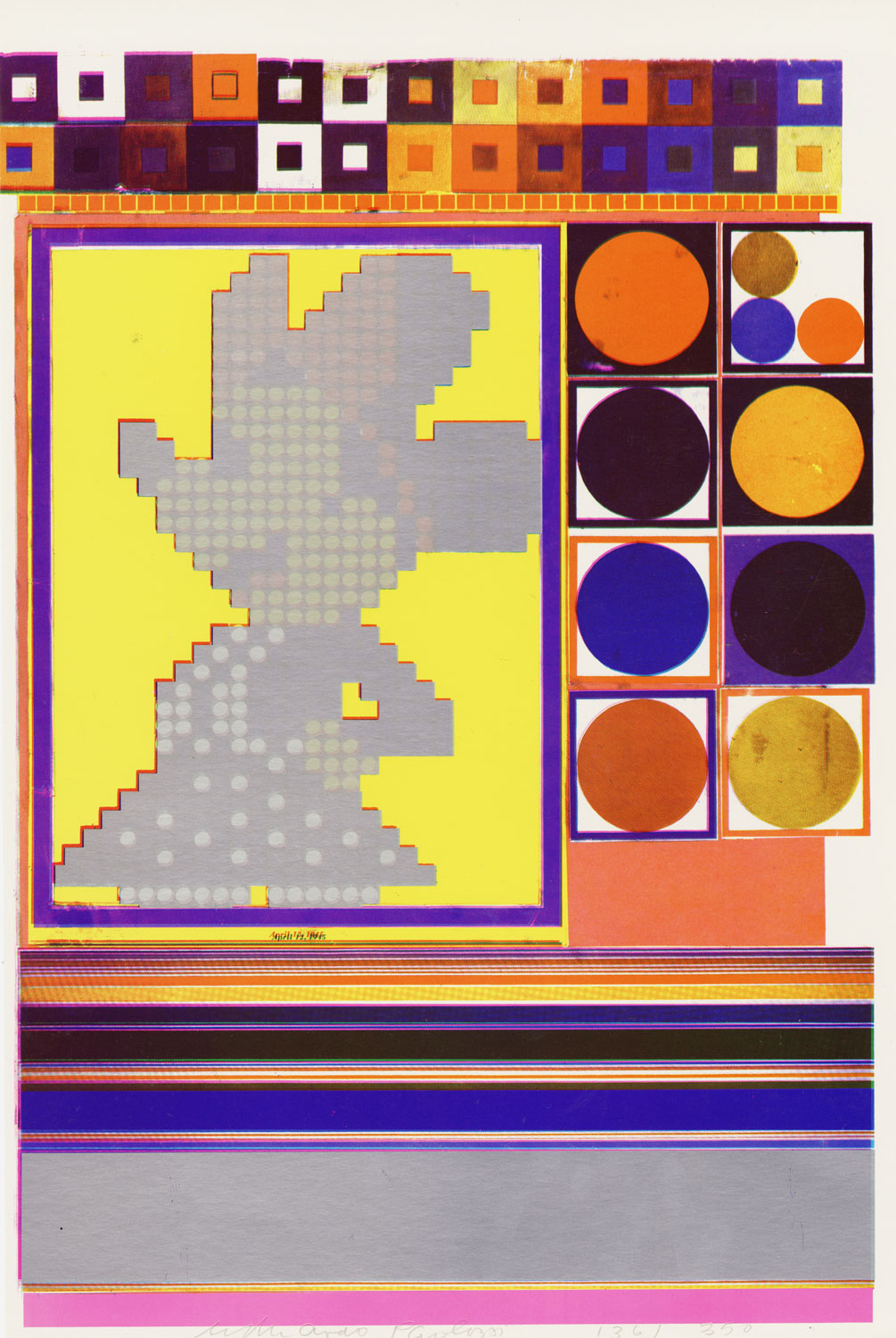 Eduardo Paolozzi Inside Down under...What are the building blocks of ...