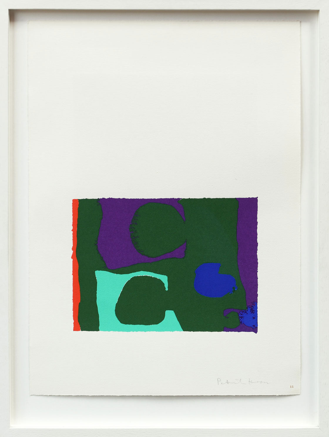 Two Greens with Violet and Blue – Goldmark