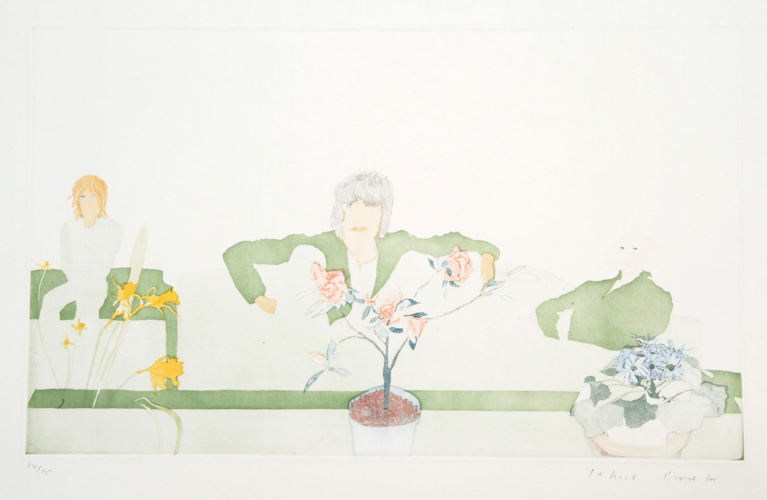 Patrick Procktor Ossie, Gervase and Eric – Goldmark