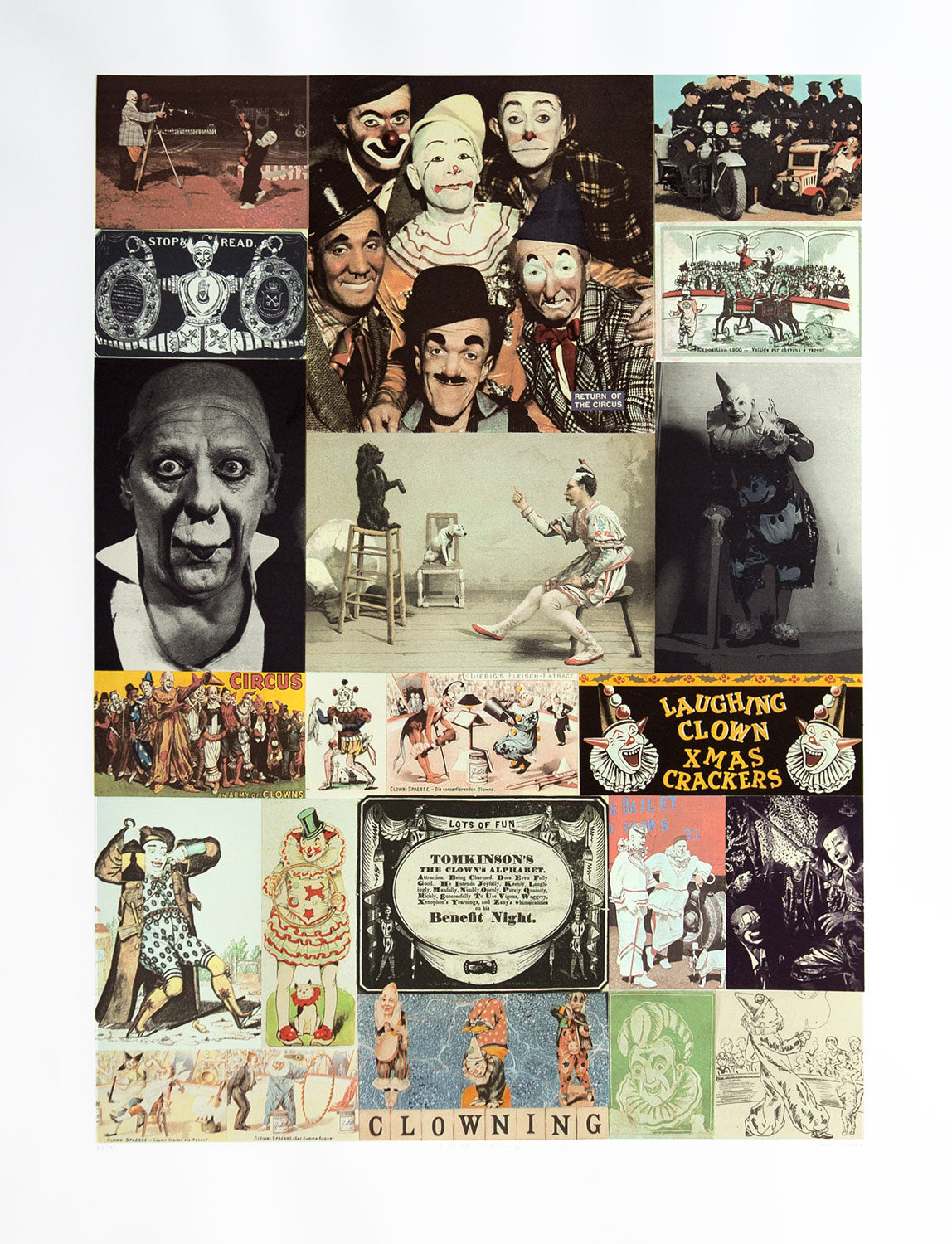 Peter Blake C is for Clowning – Goldmark