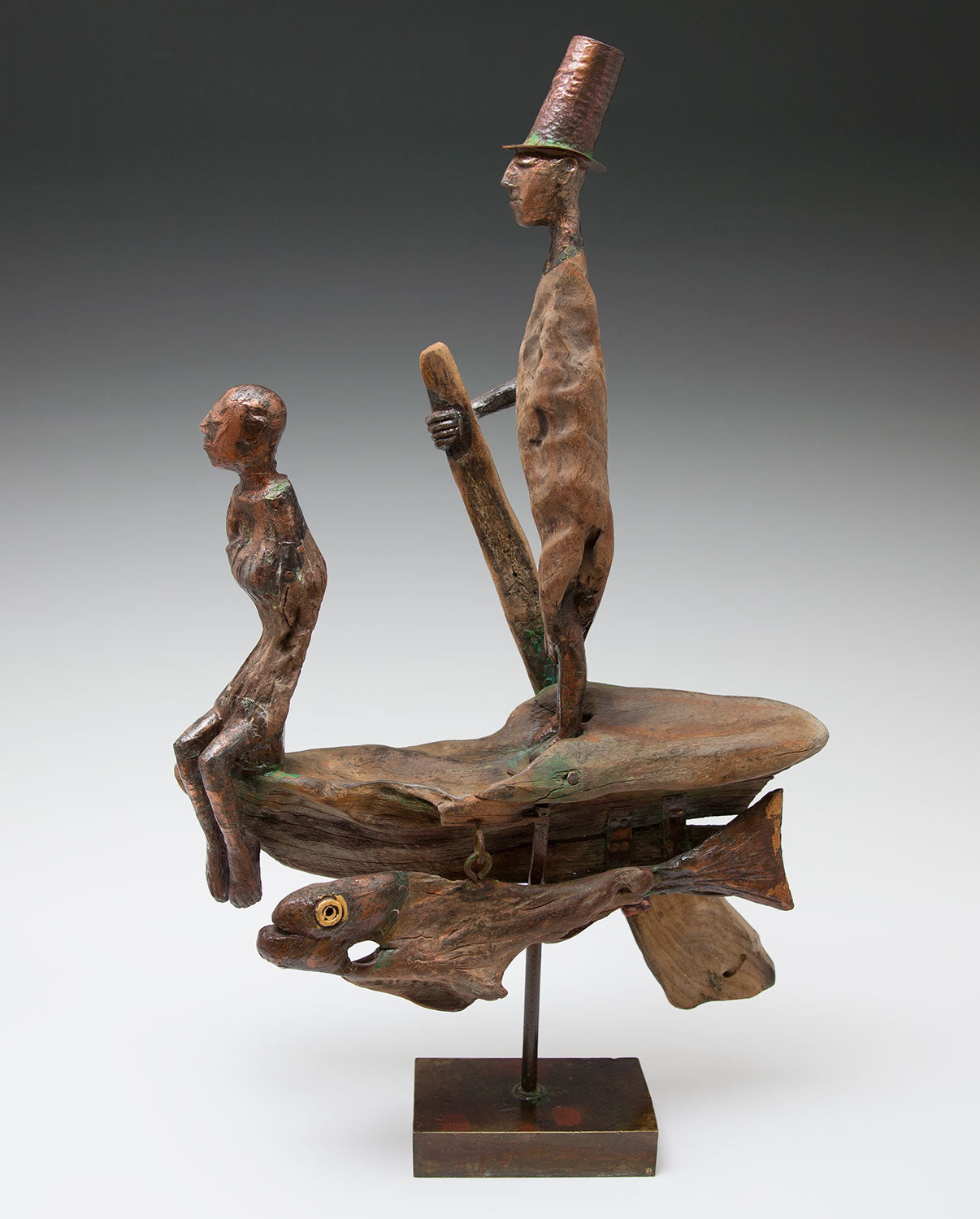 Boatman with Fish – Goldmark