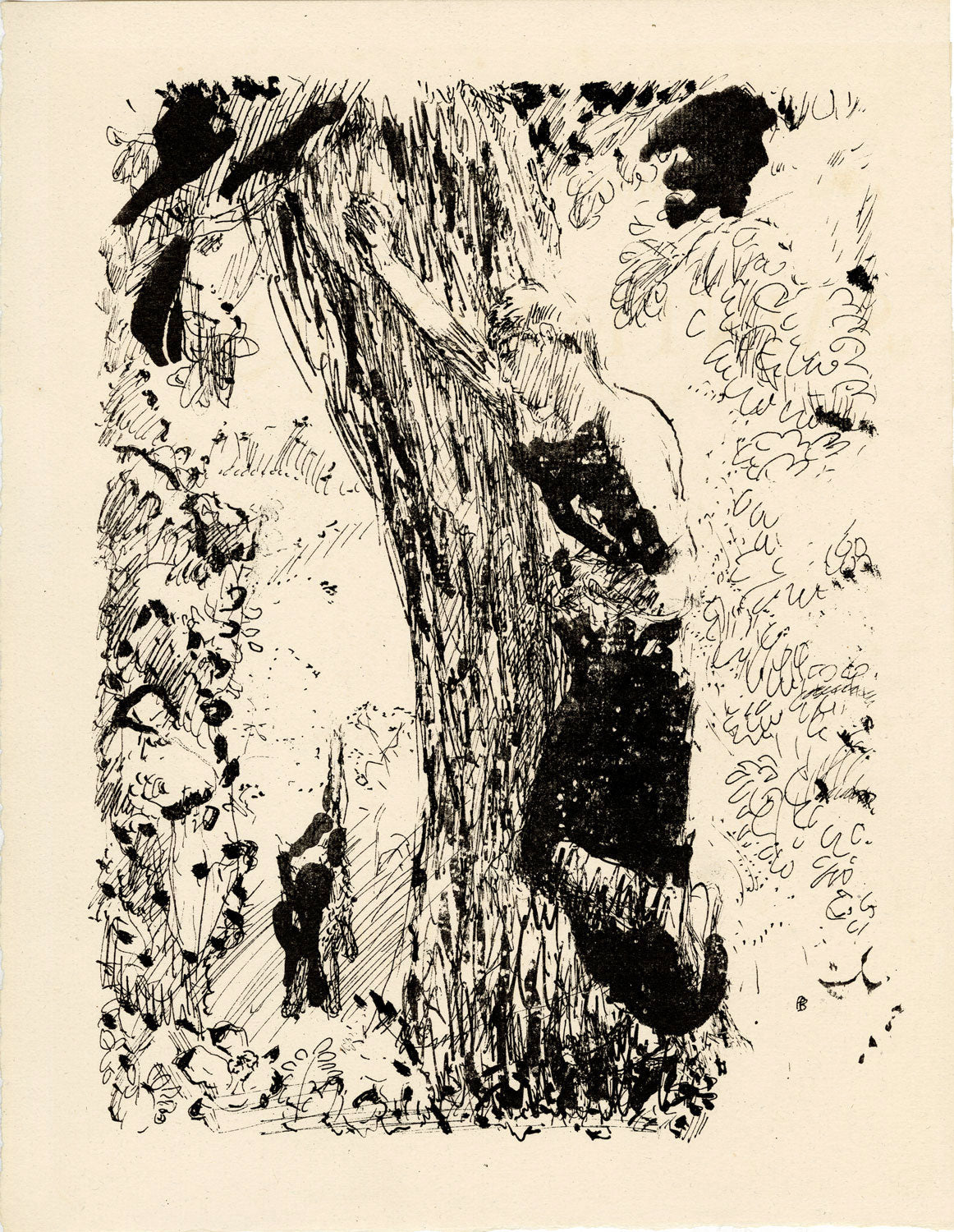 Pierre Bonnard Illustration for Sainte Monique – Goldmark
