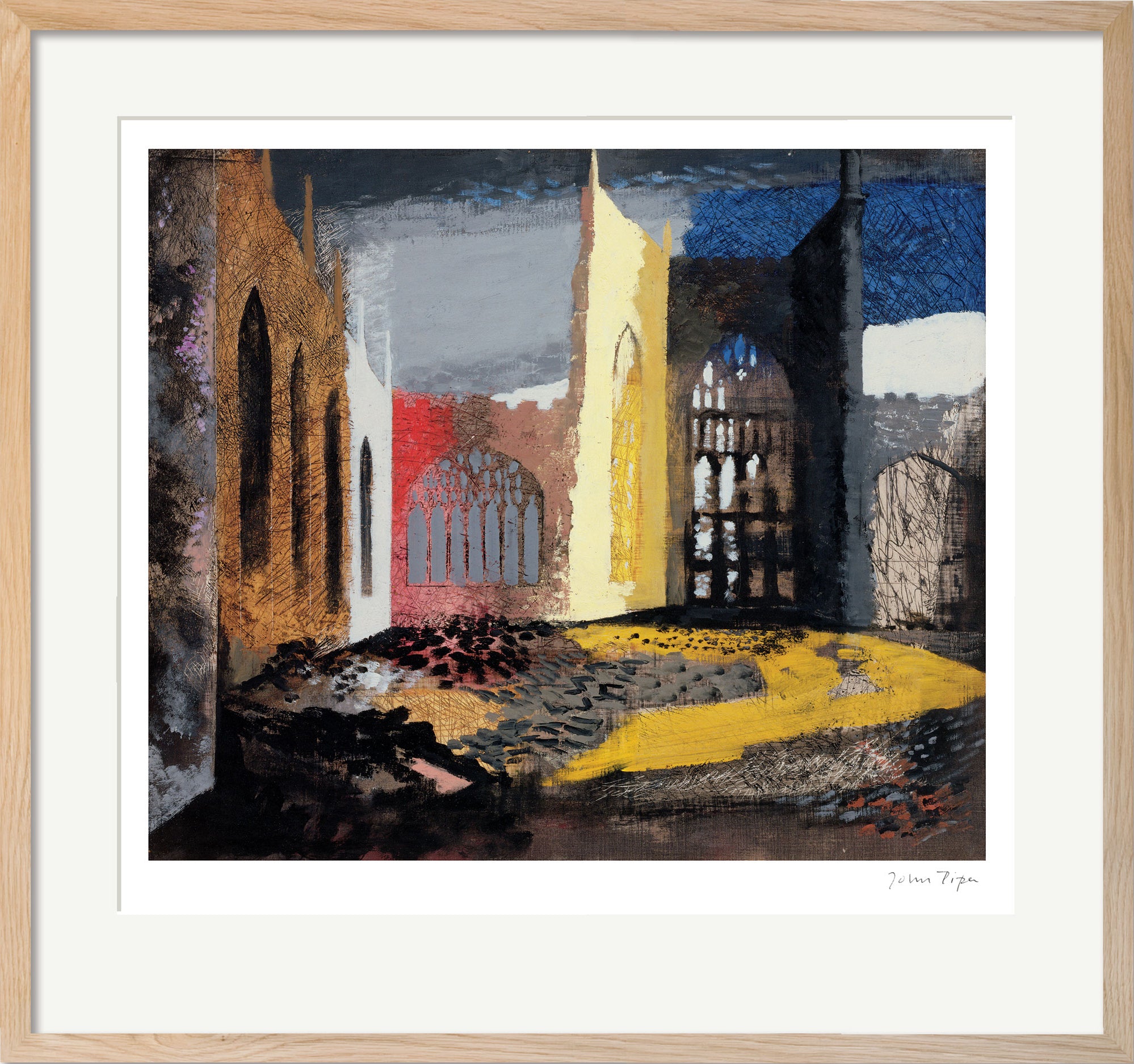 Box Oak Frame for Piper – Goldmark