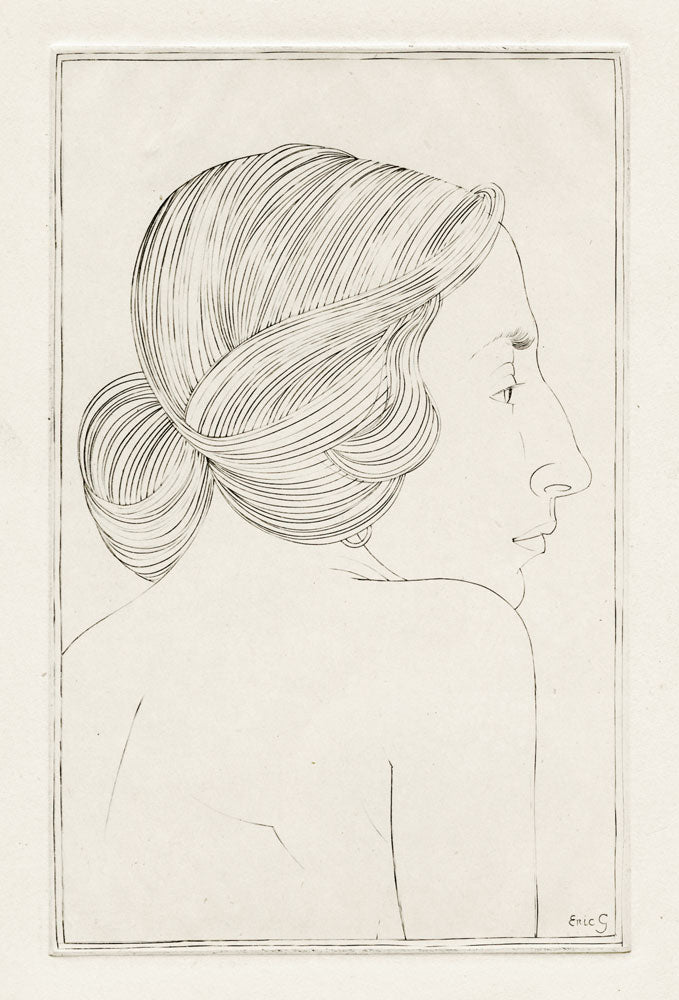 Eric Gill Portrait of a Lady – Goldmark
