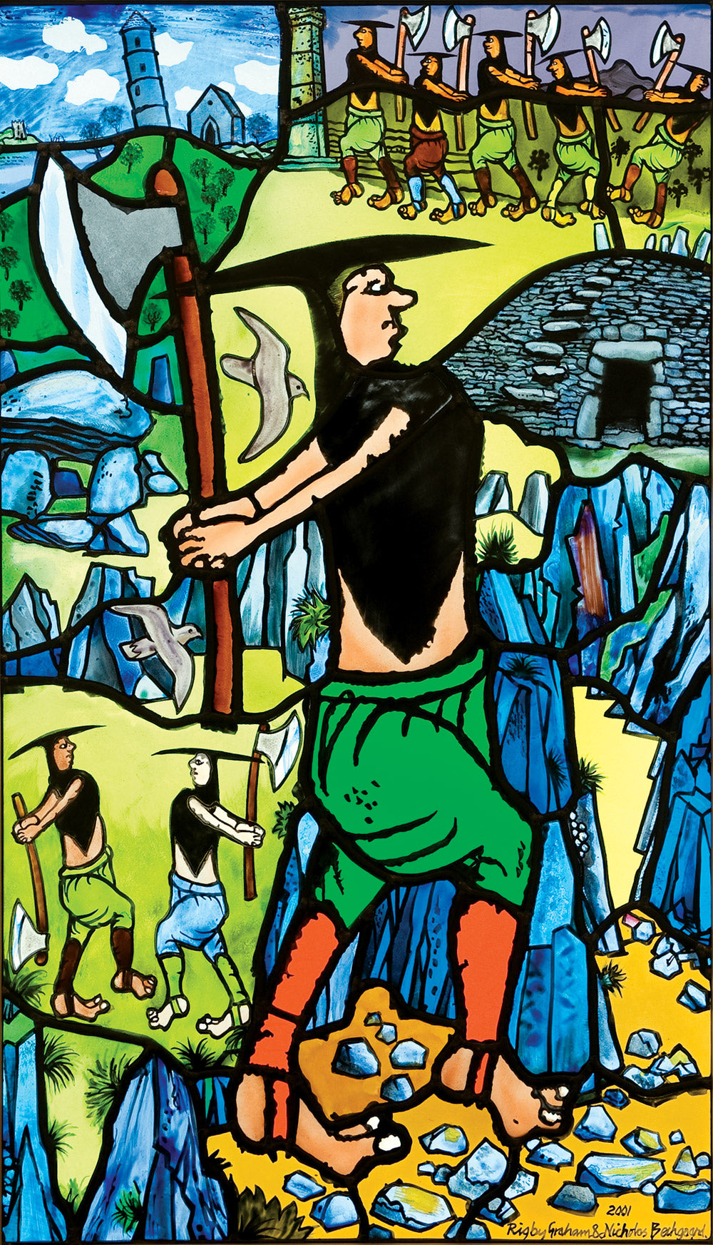 Rigby Graham Irish Soldiery, 13th century – Goldmark