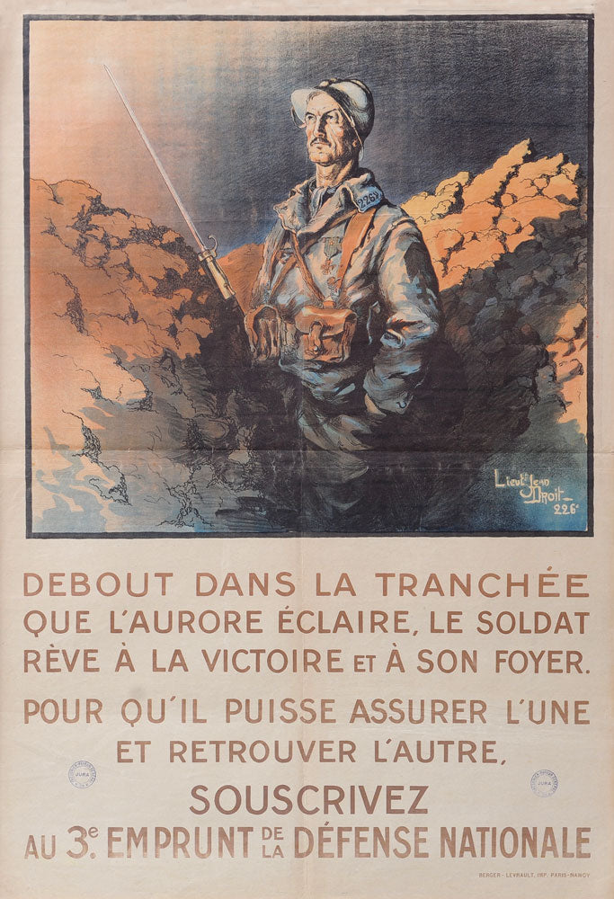 Jean Droit Souscrivez au 3e Emprunt de la Défense Nationale – Goldmark