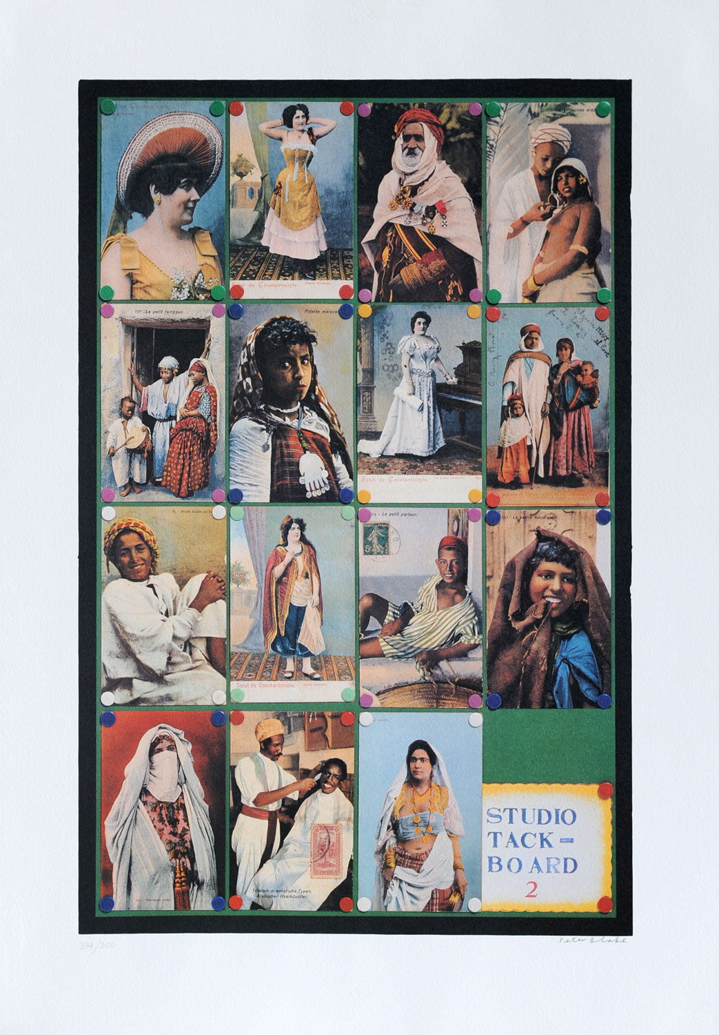 Peter Blake Studio Tack Board II – Goldmark