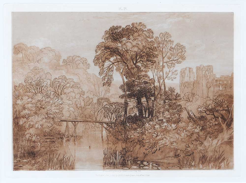 J M W Turner Berry Pomeroy Castle – Goldmark